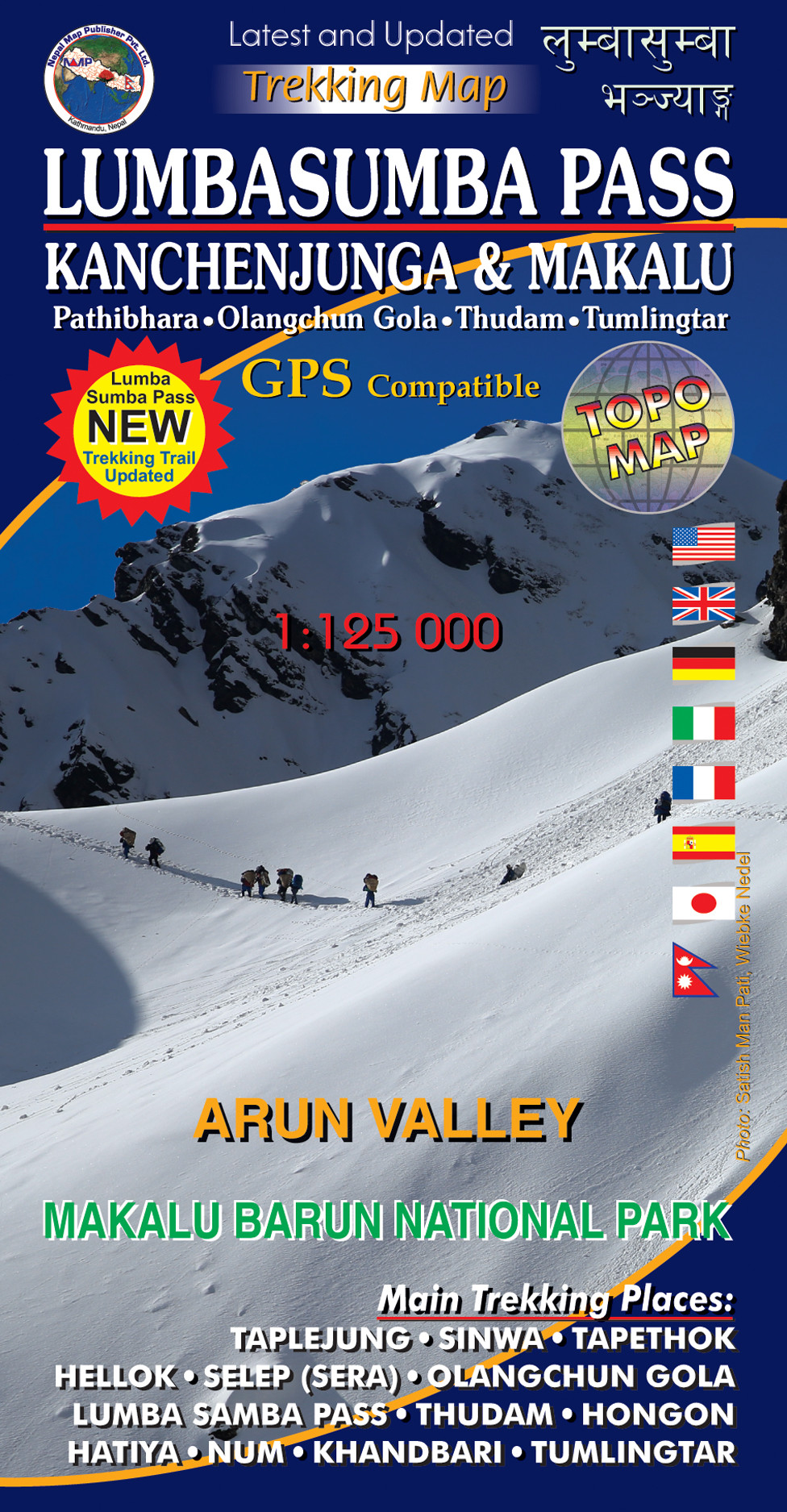 Lumbasumba Pass Trekking Map